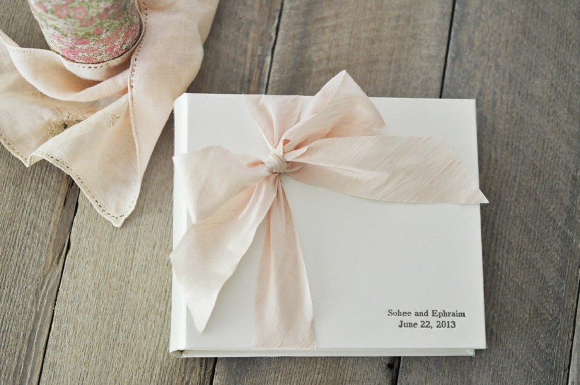 Photo Booth Guest Book the Perfect Wedding Guest Book Silk | Etsy Australia