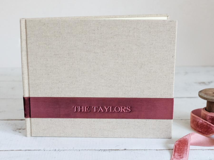 Custom Handmade Photo Guest Book a Meaningful Personalized | Etsy