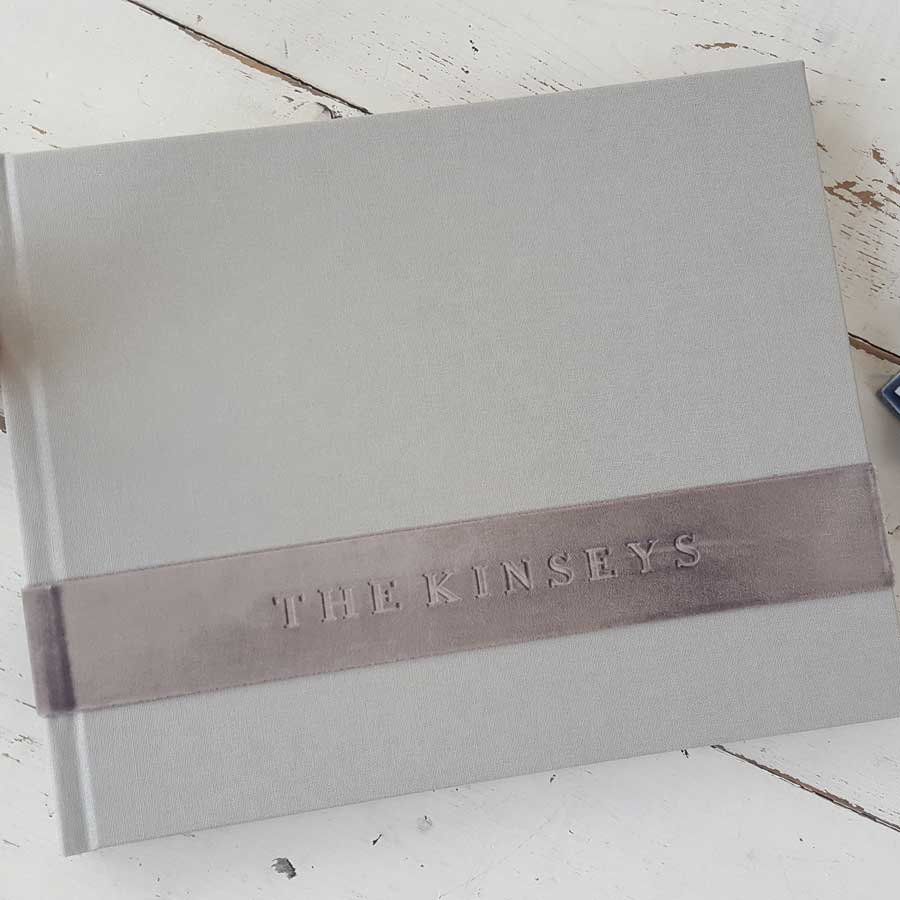 Custom Photo Book, a Beautiful Wedding or Family Photo Album or Guest ...
