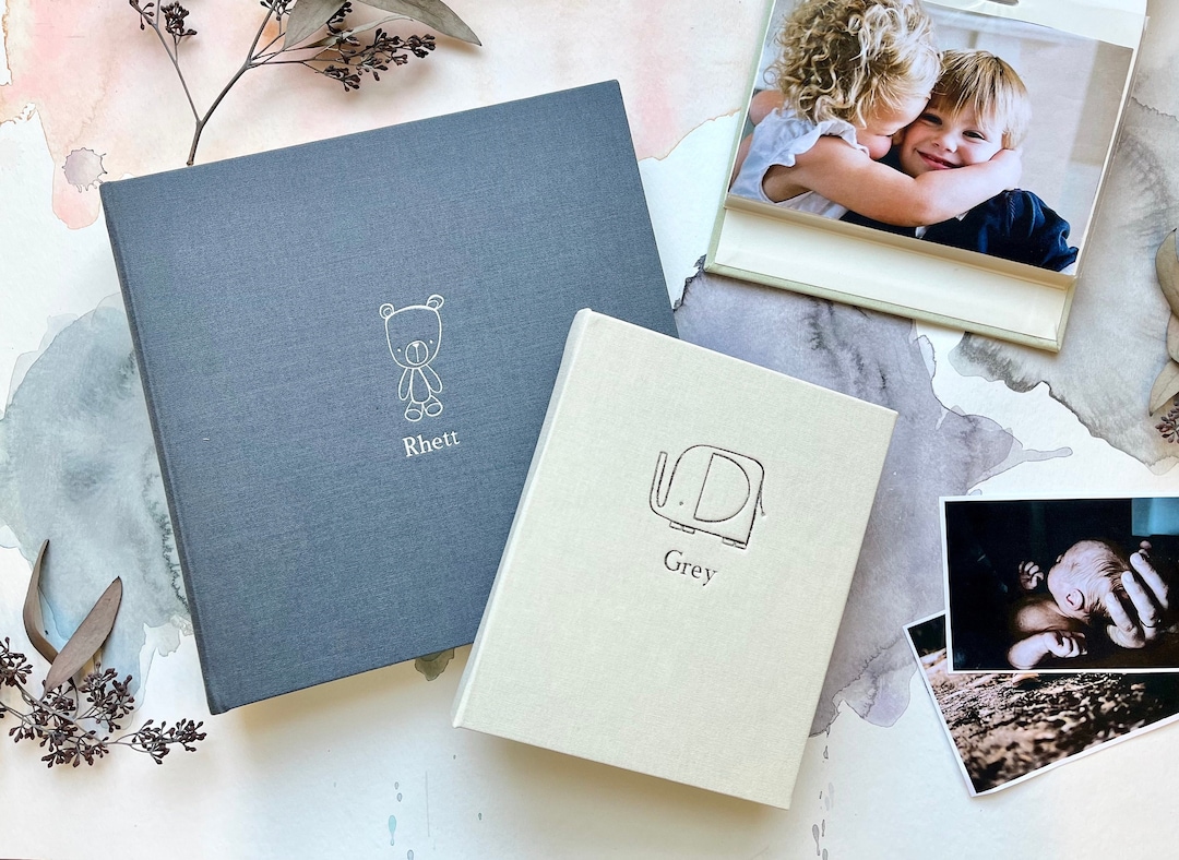 Personalized Baby Book Photo Album - Perfect Baby Book With Name for a ...