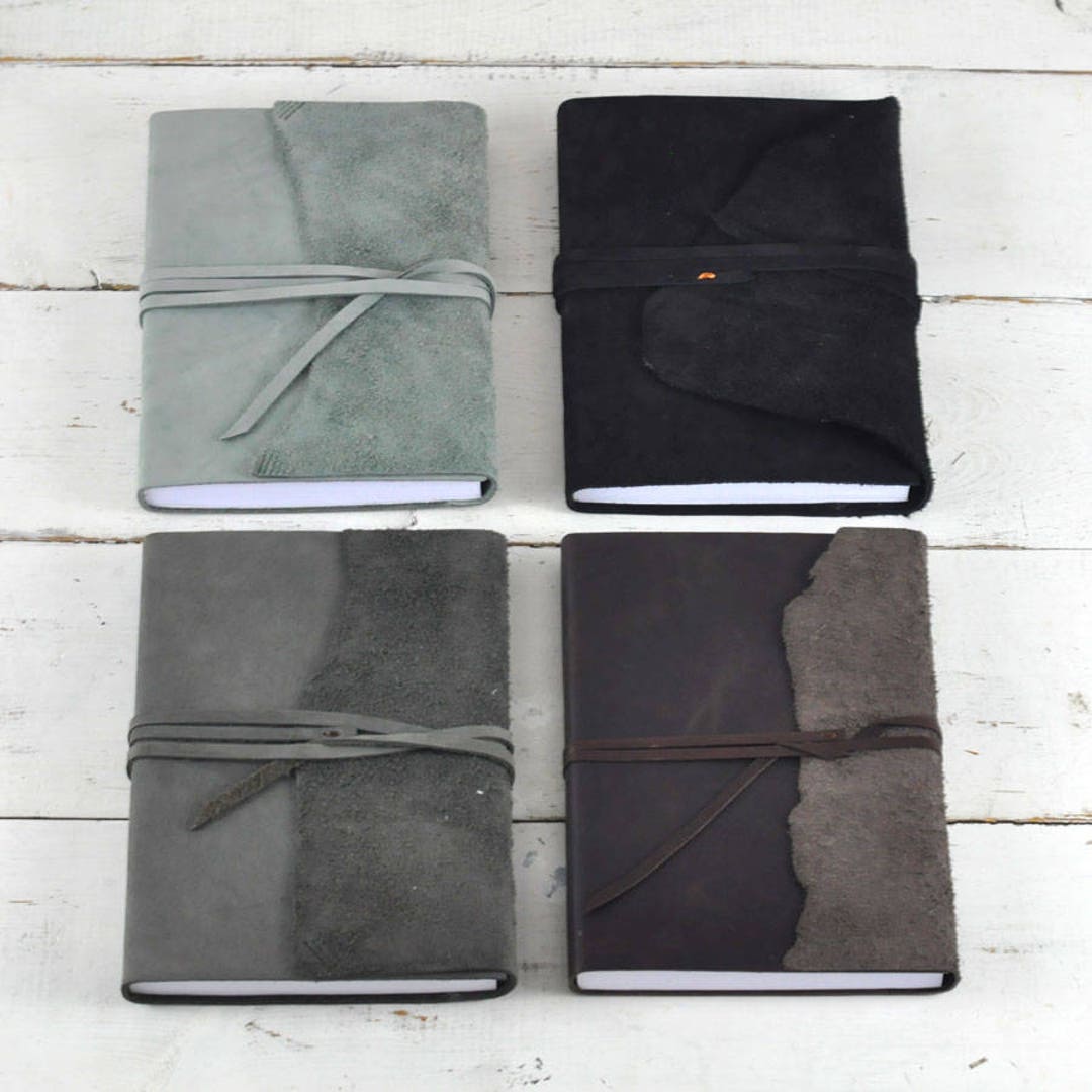 Inside Out Leather Sketchbook or Journal Genuine Leather Sketchbook ...
