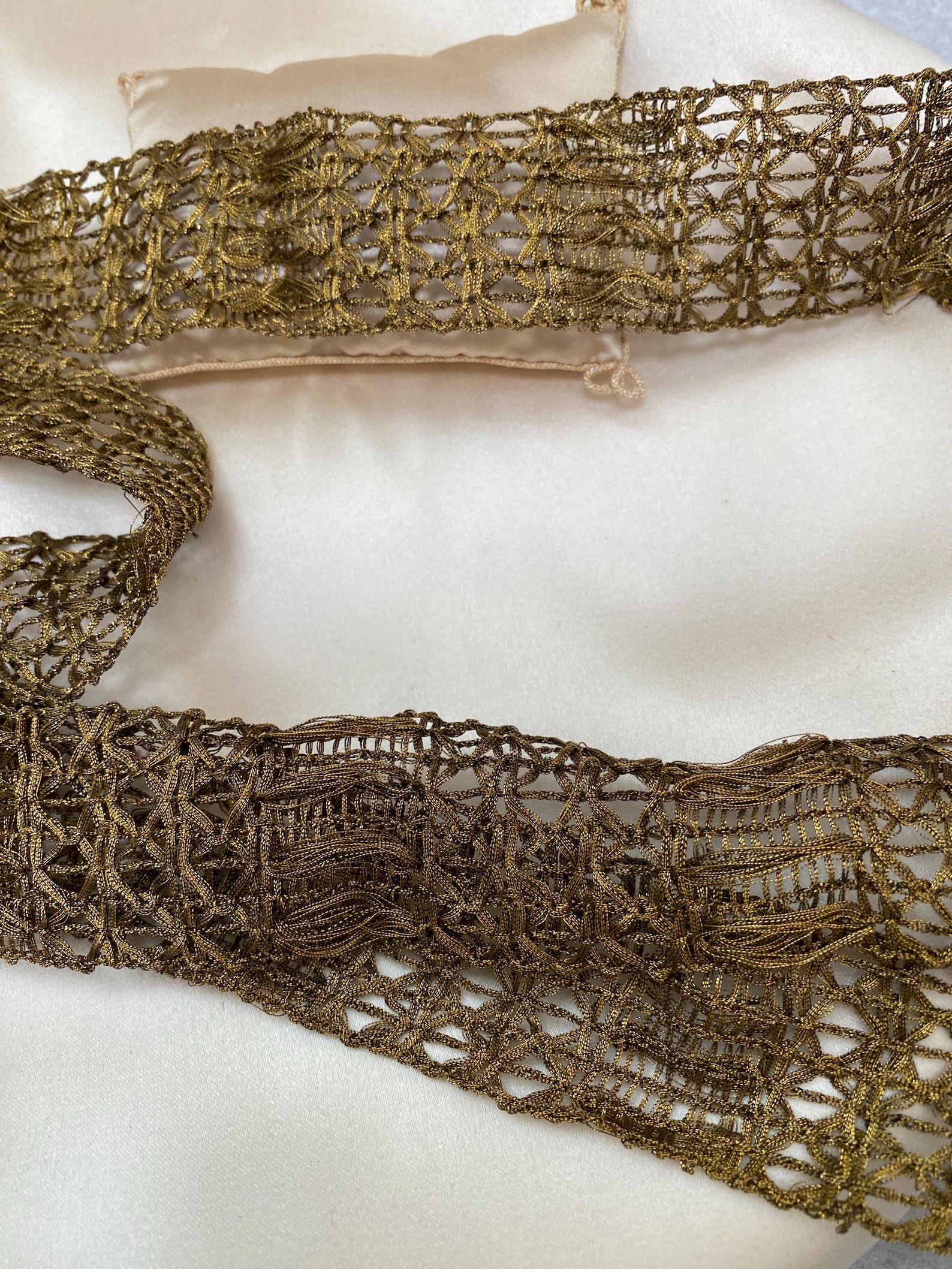 French Antique Deep Gold Bullion Trim - Etsy