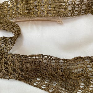 French Antique Deep Gold Bullion Trim - Etsy