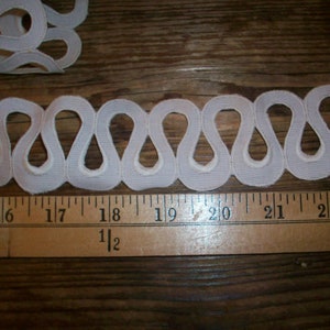 Antique French Art Deco 1920s Embroidered Trim - Etsy