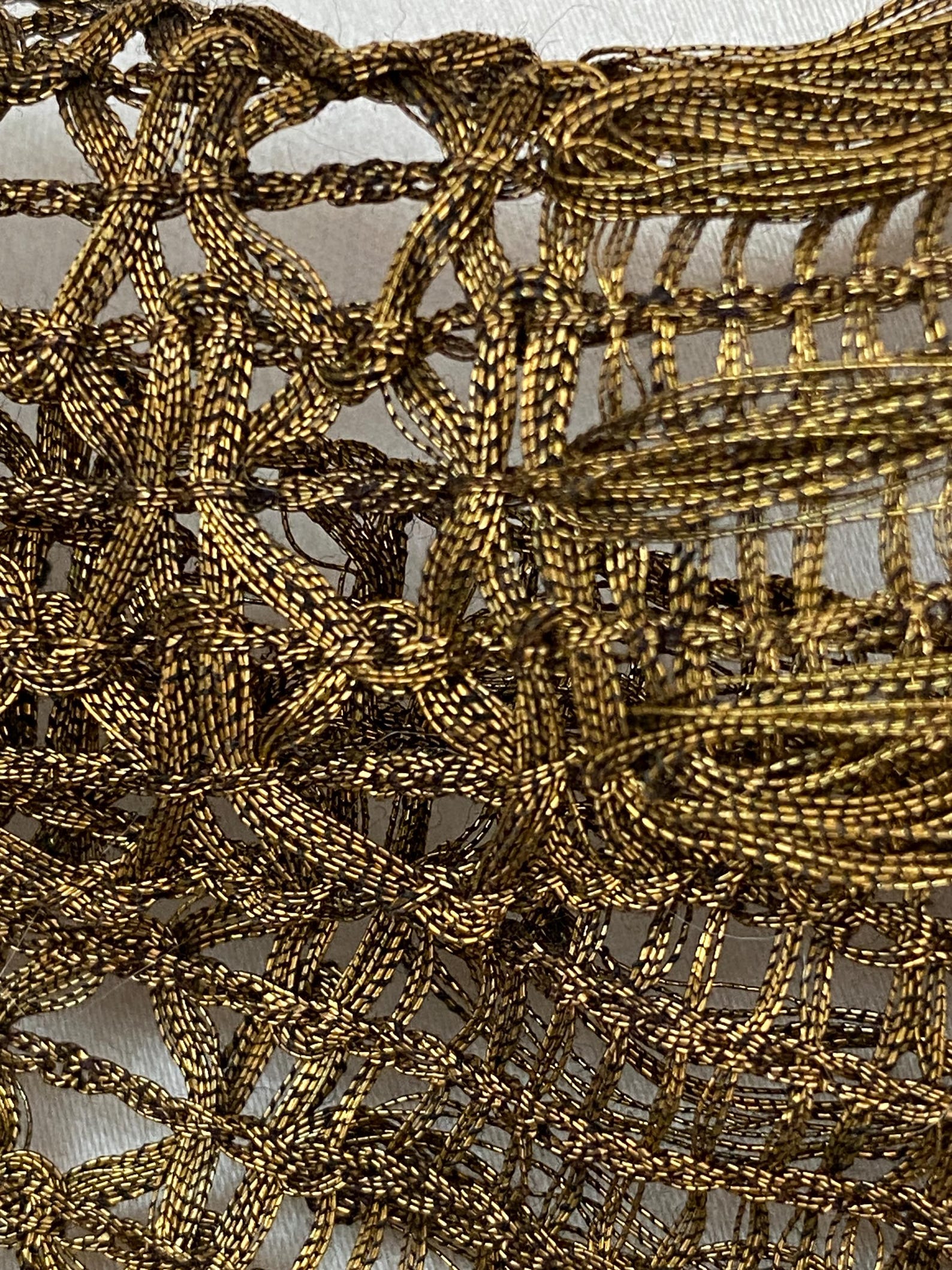 French Antique Deep Gold Bullion Trim - Etsy