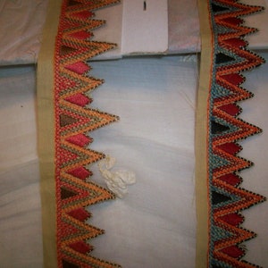 Hand Loom Embroidery Deco Period by the Yard | Etsy