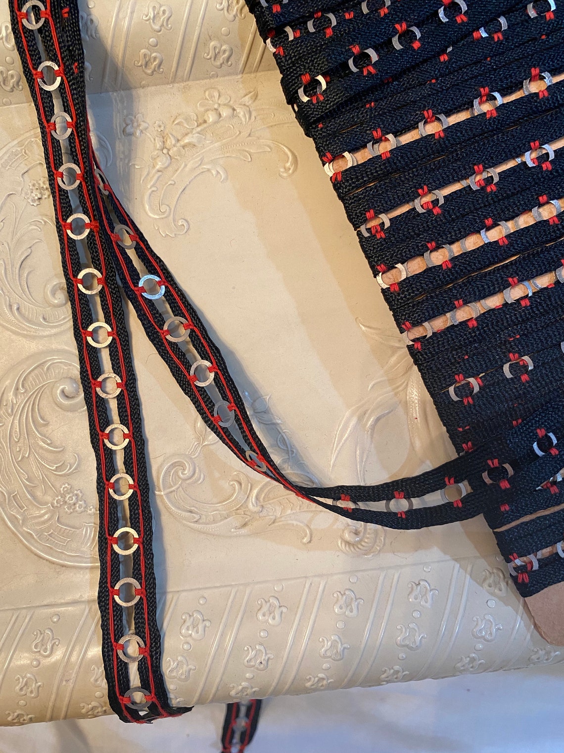 RARE Antique French 1920s Deco Metal Trim | Etsy