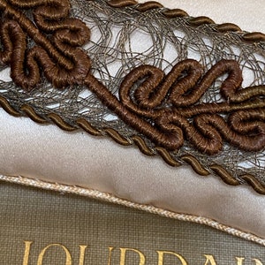 French Antique Bronze Metal Trim - Etsy