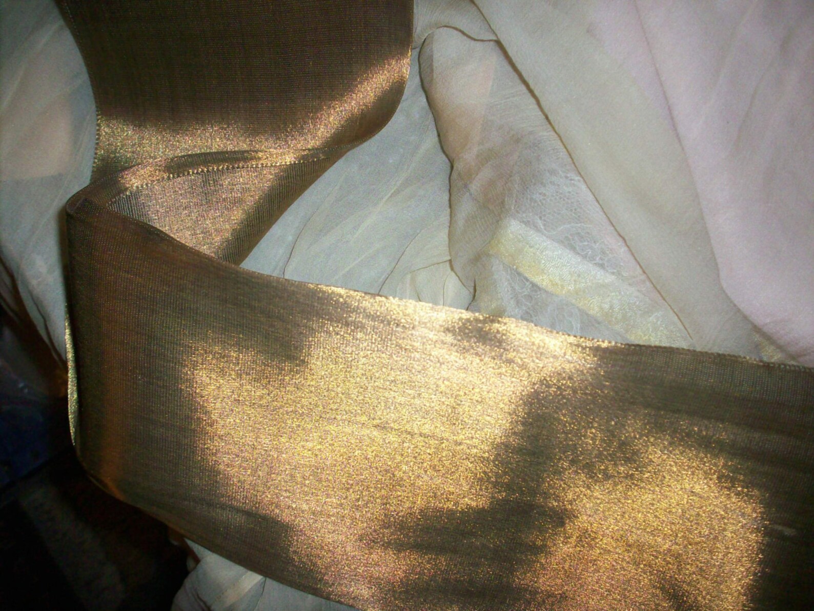 1 Yard of French Antique Bronze Lame Ribbon 1920s 5 3/4 - Etsy