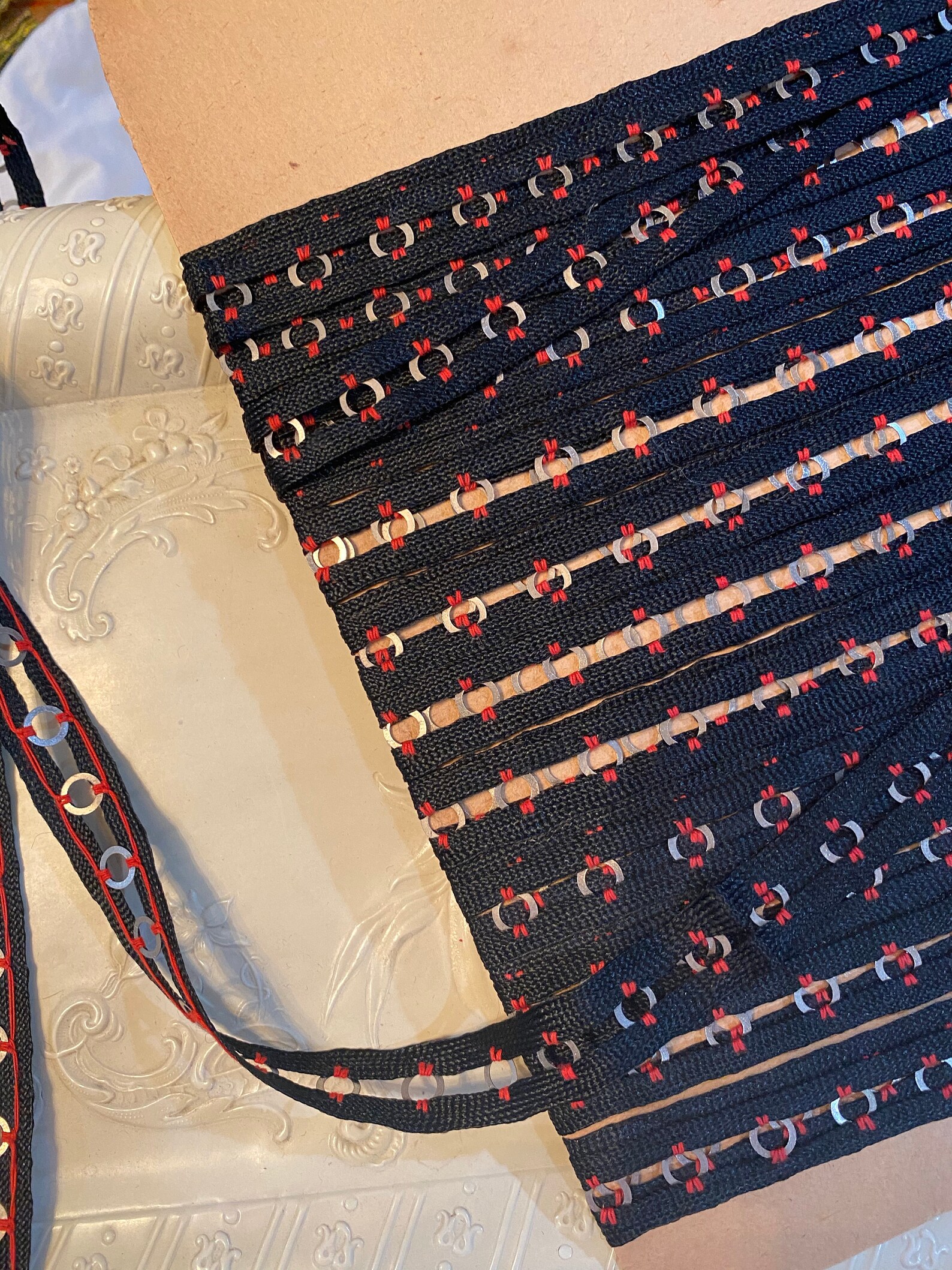 RARE Antique French 1920s Deco Metal Trim | Etsy