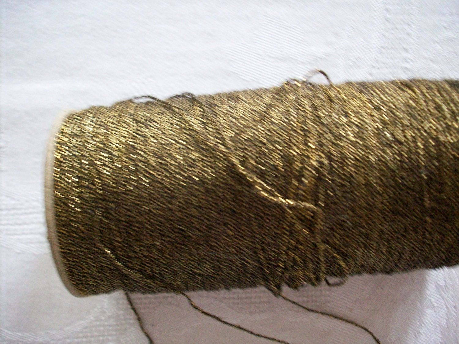 5 Yds. of Antique Dark Gold Tiny Cord French 1920s - Etsy