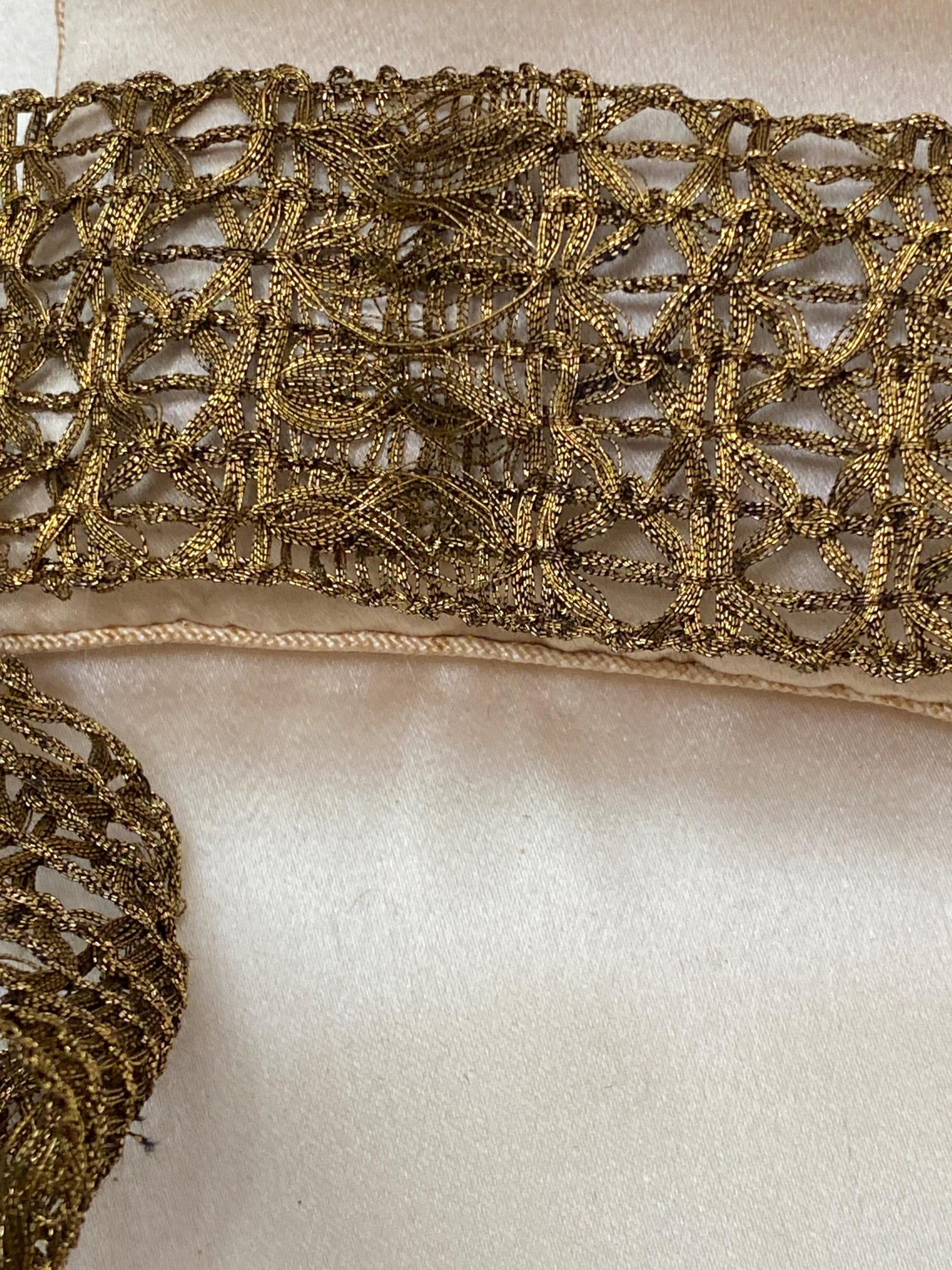 French Antique Deep Gold Bullion Trim - Etsy