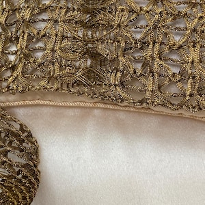 French Antique Deep Gold Bullion Trim - Etsy
