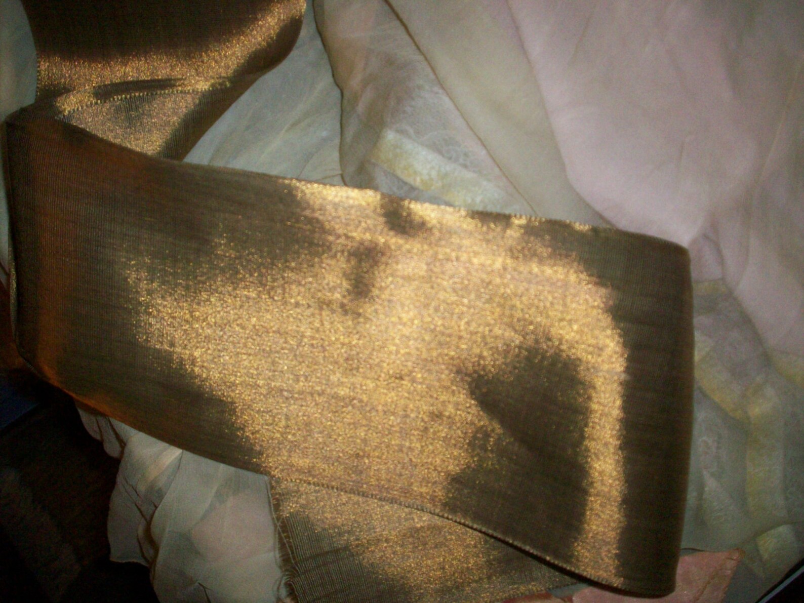 1 Yard of French Antique Bronze Lame Ribbon 1920s 5 3/4 - Etsy