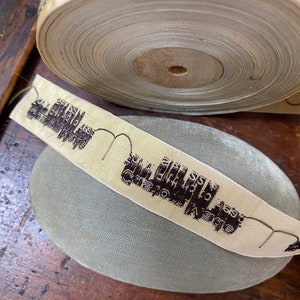 Custom Made Hat Antique Labels Silk in Two Sizes 21 1/2 and 22 1/2 - Etsy