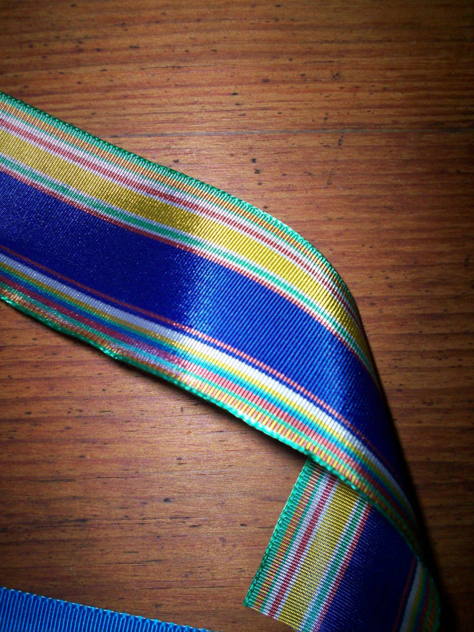 2 Yds.of Vintage Millinery Ribbon in Beautiful Colors Stripe - Etsy