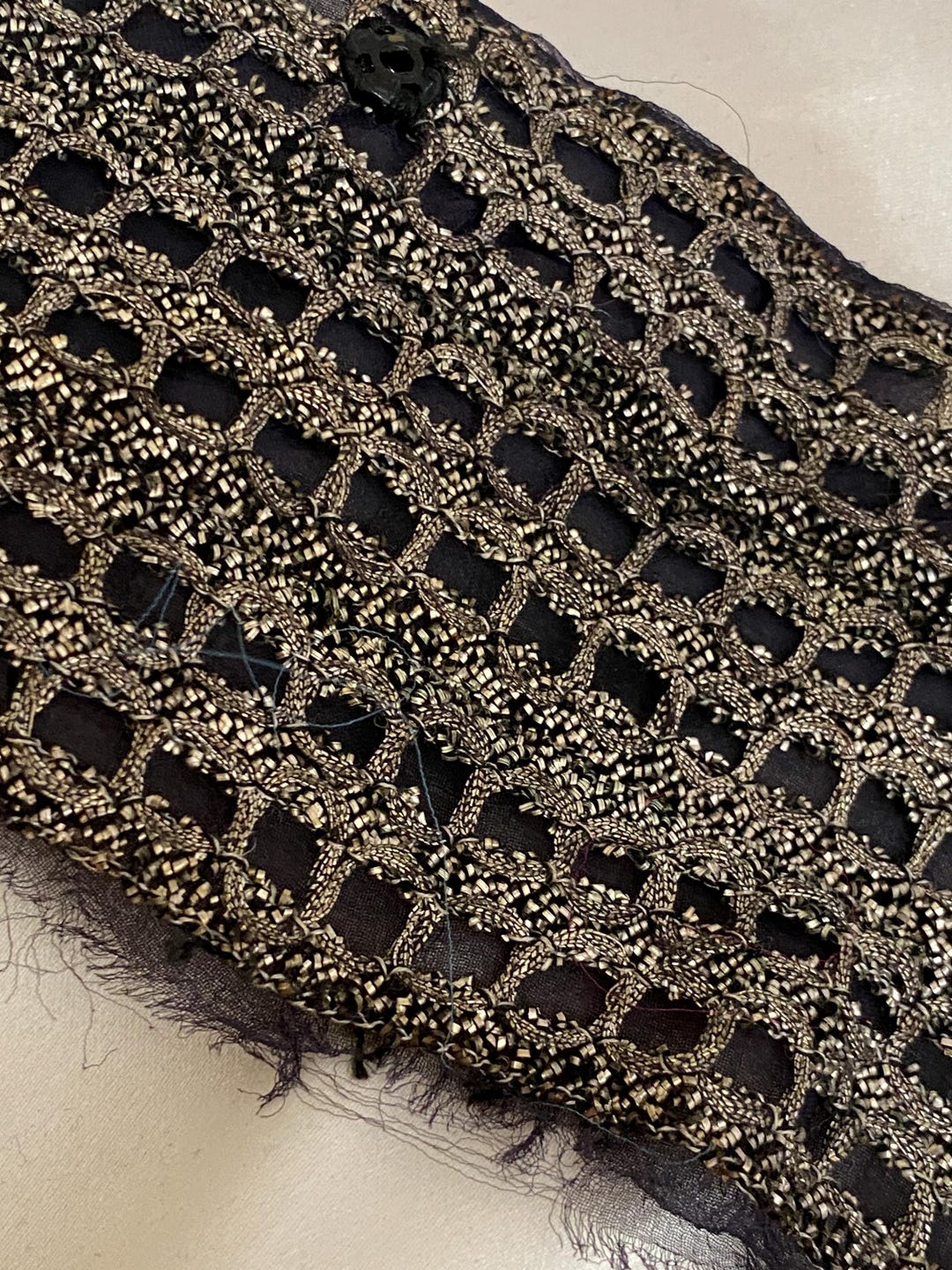 Antique Silver Metal Trim Real Metal - Etsy