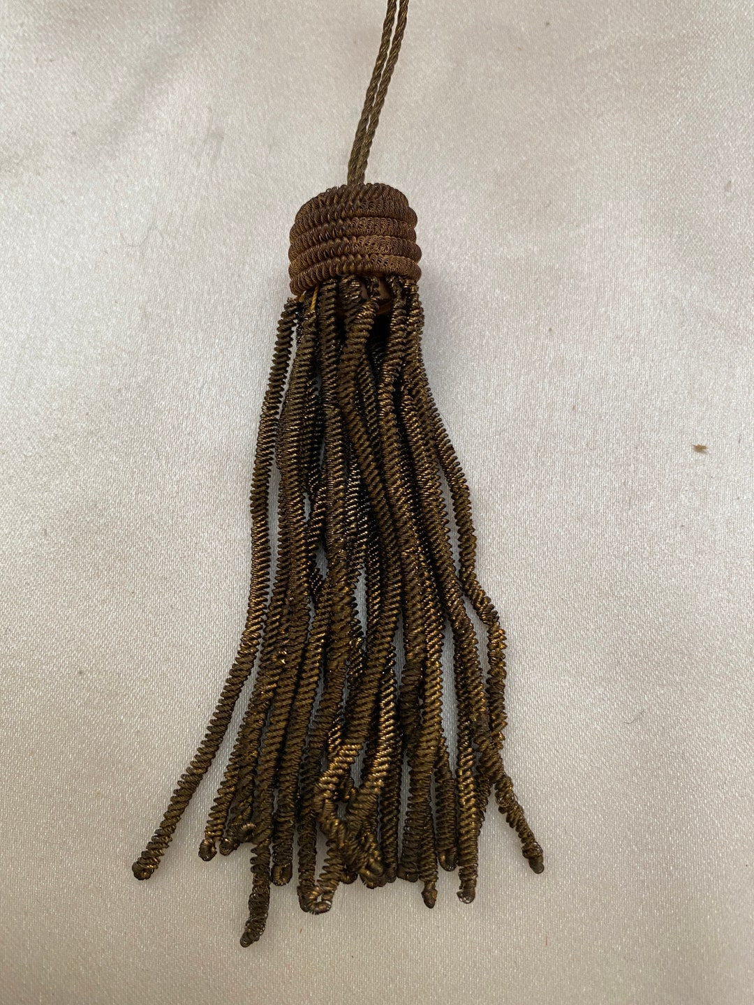 1 Tassel French Gold/bronze Metal Bullion Tassel 2 or 2.25" Long - Etsy