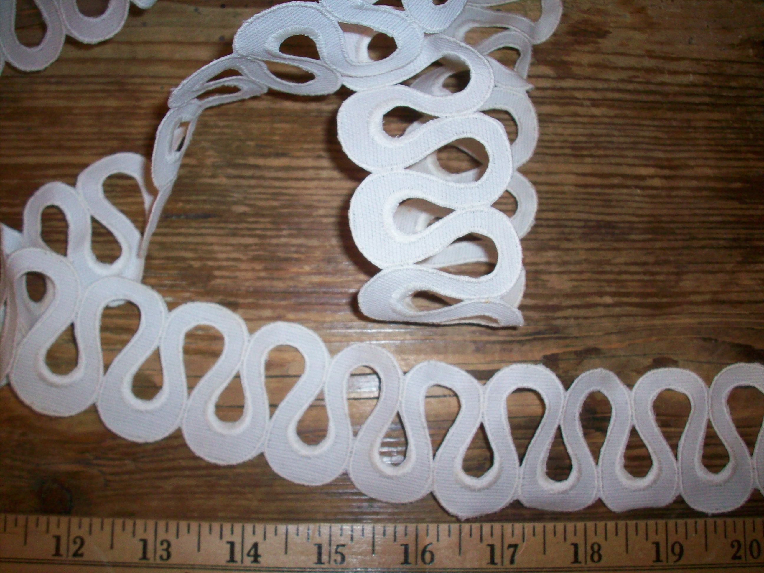 Antique French Art Deco 1920s Embroidered Trim | Etsy