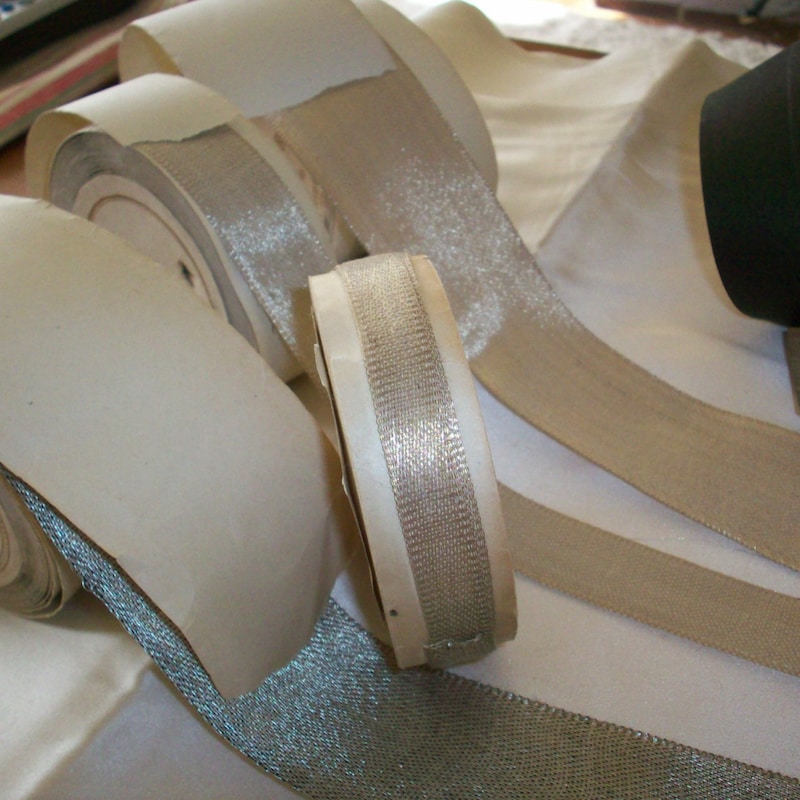 Metal Trim Ribbon - Etsy