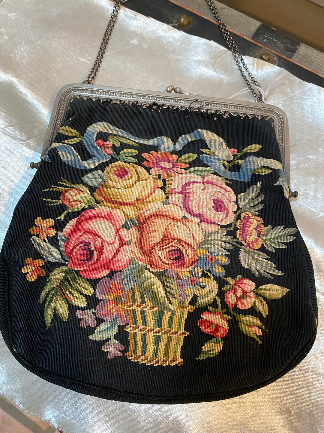 Gorgeous Petit Point Bag - Etsy