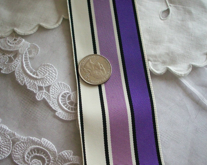7/8 Deep Purple Reflective Glo Grosgrain Ribbon 1/4 3M Silver ...