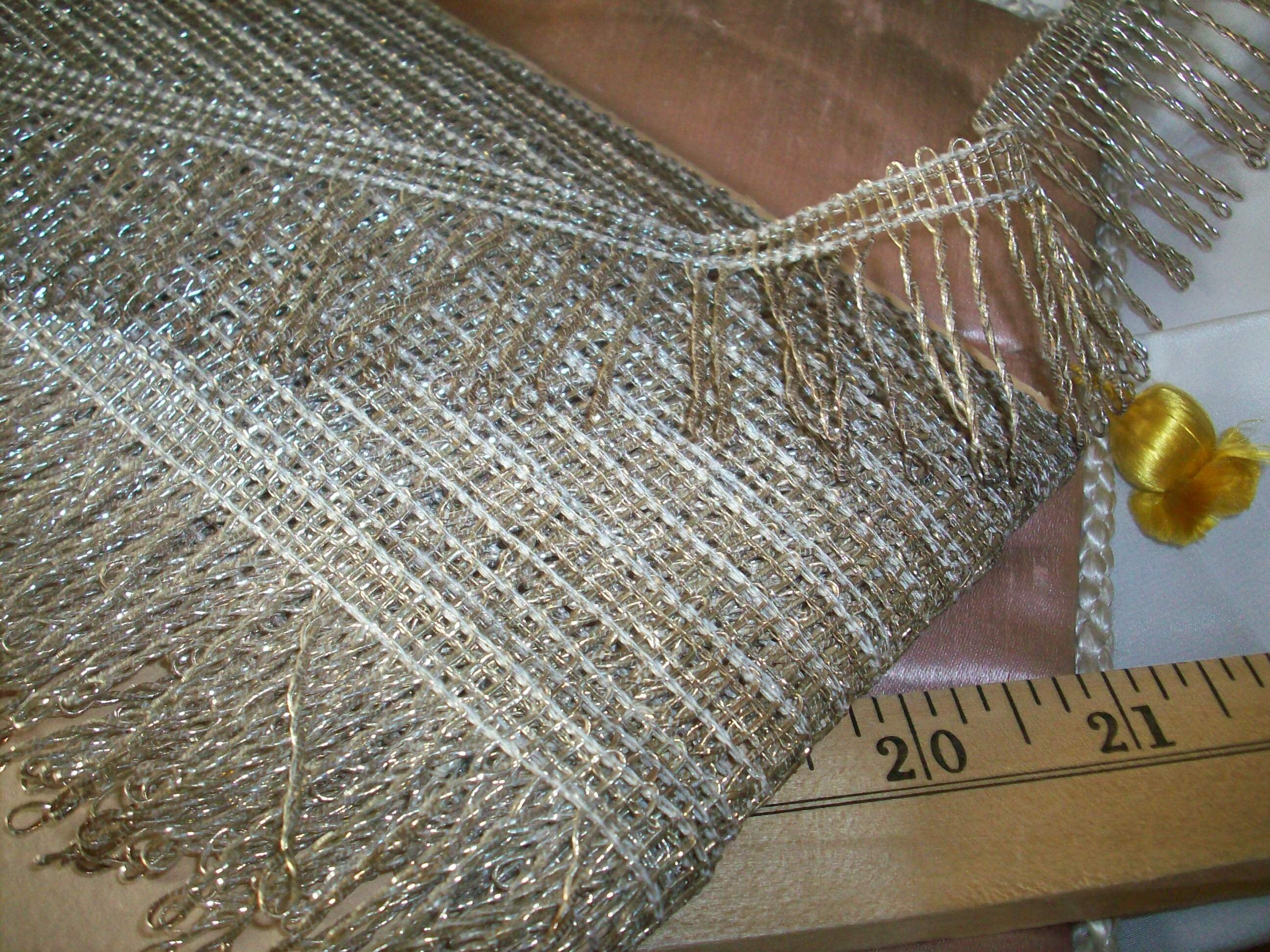 Antique French Silver Twisted Metal Fringe 1 1/2" Wide - Etsy