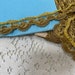 Metallic Antique Gold Trim Old Store Stock Yardage - Etsy