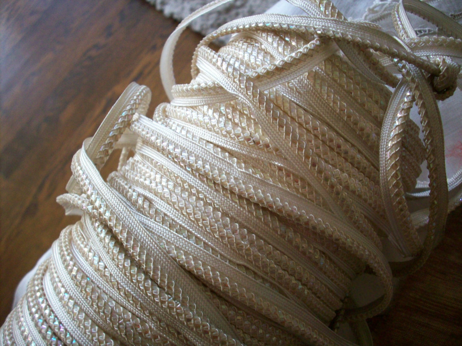 2 Yds. of Vintage Iridescent Piping Edging for Clothing and - Etsy