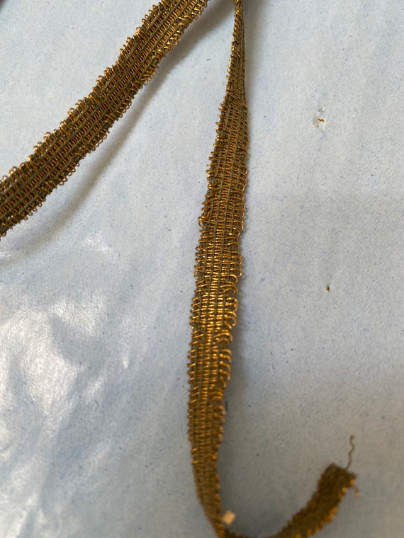 Antique French Gold Metal Trim - Etsy