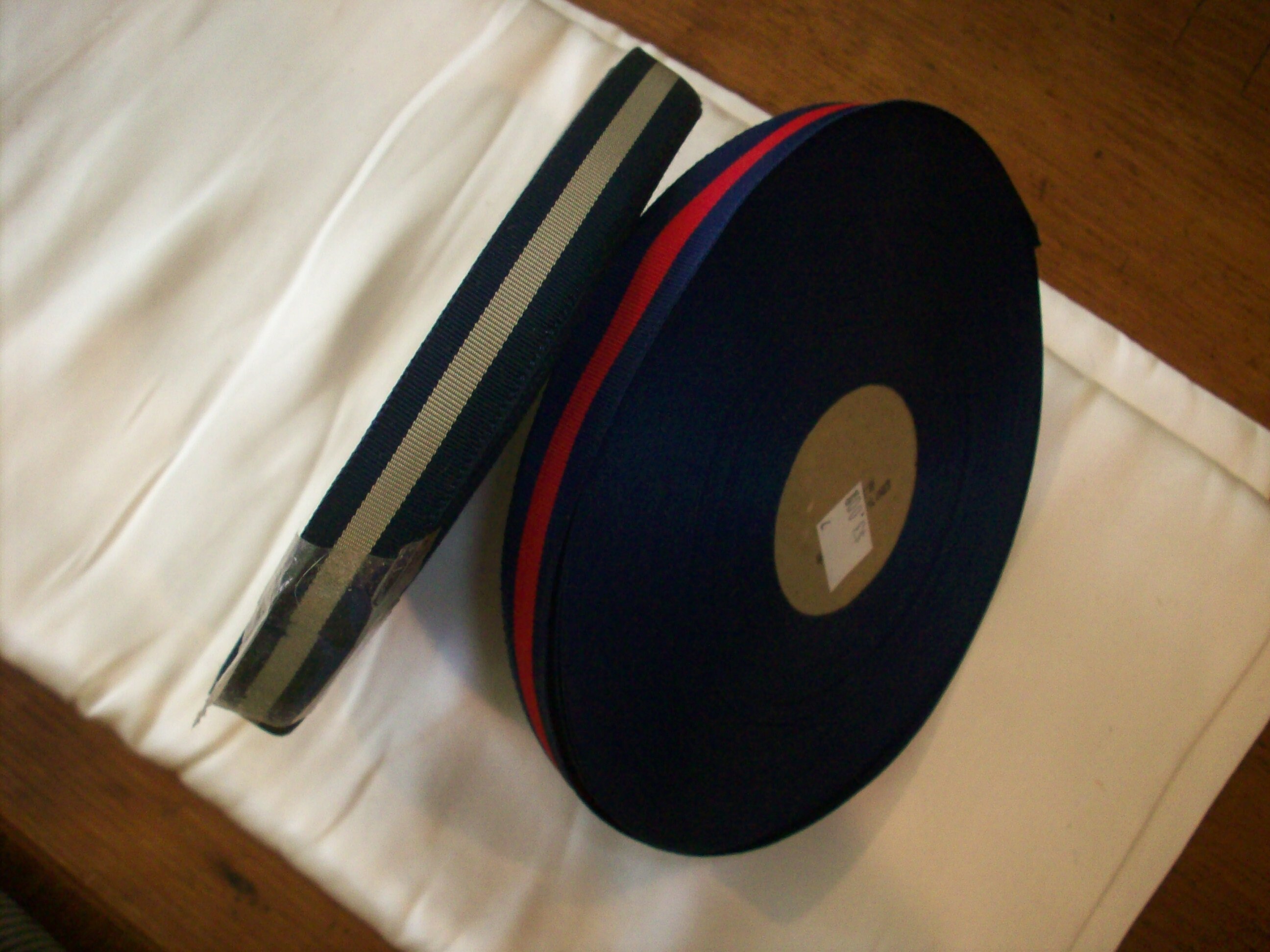 Vintage millinery ribbon in stripes | Etsy