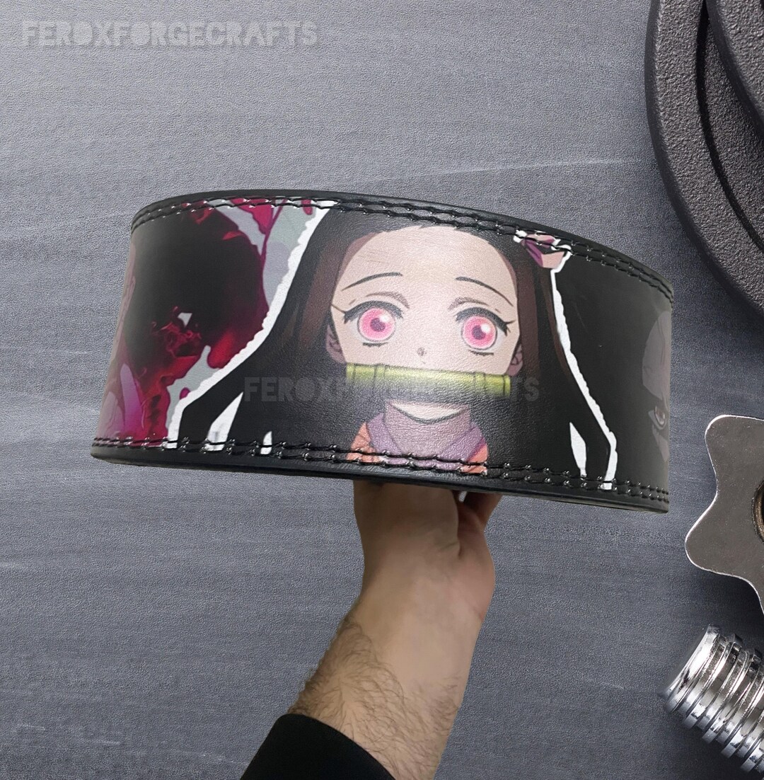 Demon Slayer Anime Belt I Powerlifting Belt I Custom Lever Belt I ...