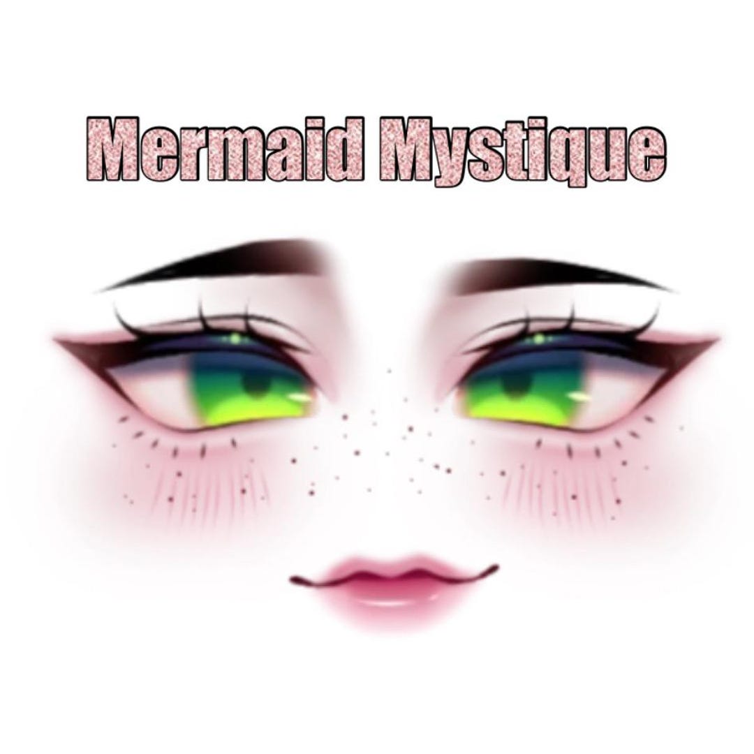 Roblox DLC Mermaid Mystique *digital Code* Virtual Toy Face Code Avatar ...