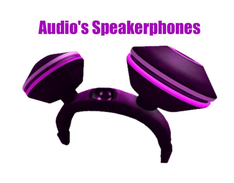 Roblox DLC Audio's Speakerphones *digital Code* Virtual Toy Code Avatar ...