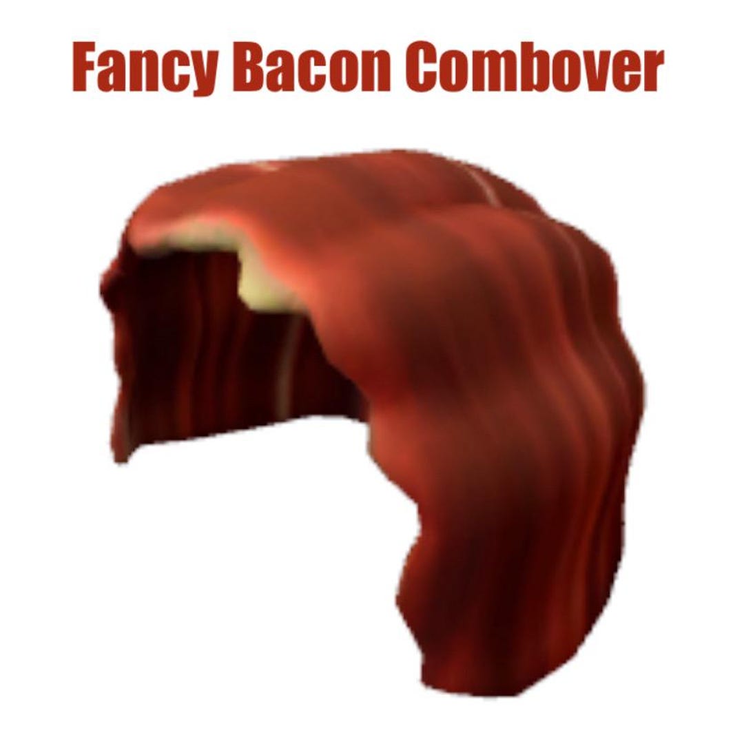 Roblox DLC Fancy Bacon Combover *digital Code* Virtual Toy Code Avatar ...