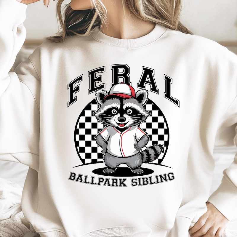 Feral Sibling Svg - Etsy