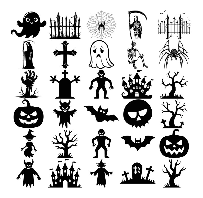 Halloween Svg Bundle, Halloween Clipart, Halloween Png Bundle ...