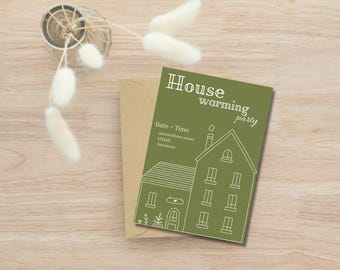 Custom House Warming Invitation - Etsy
