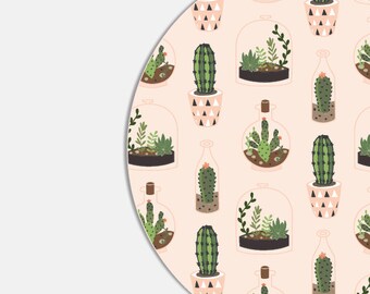 Cactus desk decor | Etsy