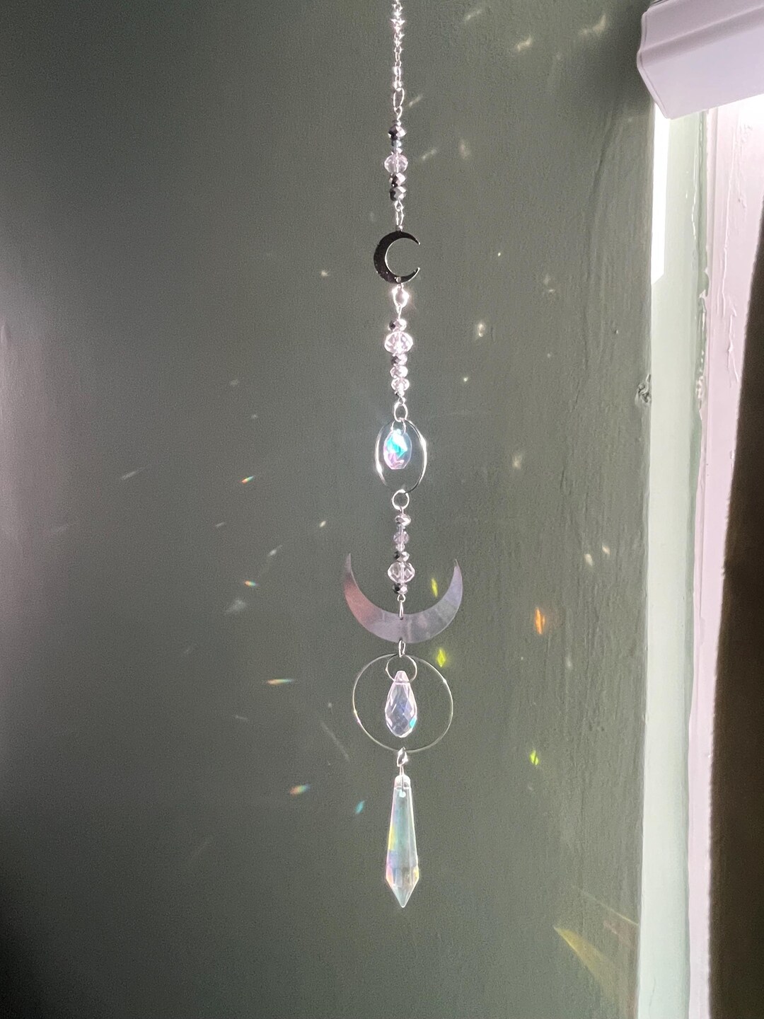 Moon Sun Catcher - Etsy