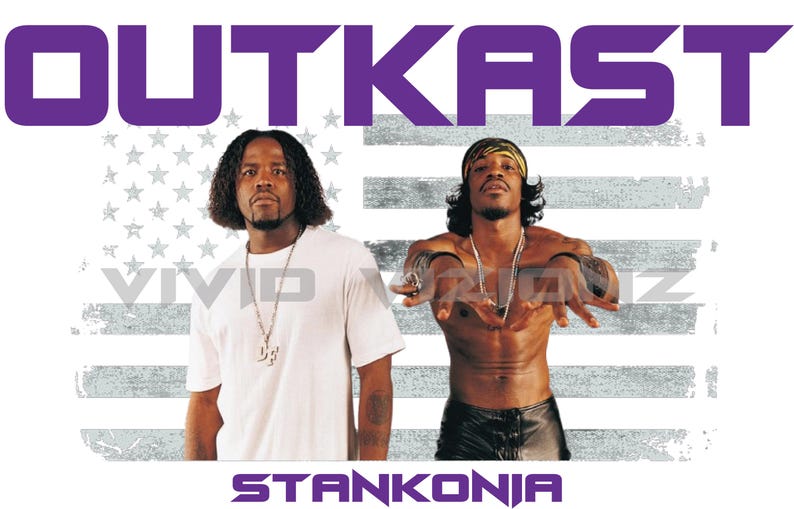 Outkast Inspired Digital Art for Unique Apparel Design - Etsy