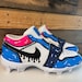 Custom Painted Cleats - Etsy