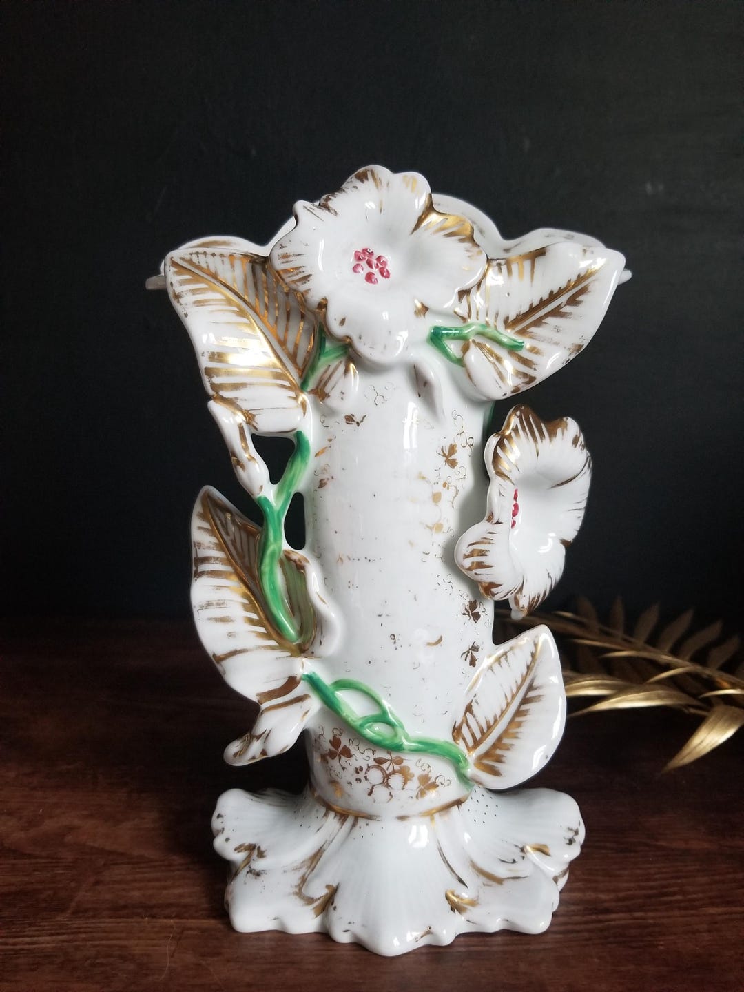 French Antique Church Altar Wedding Vase With Large Flowers - Etsy