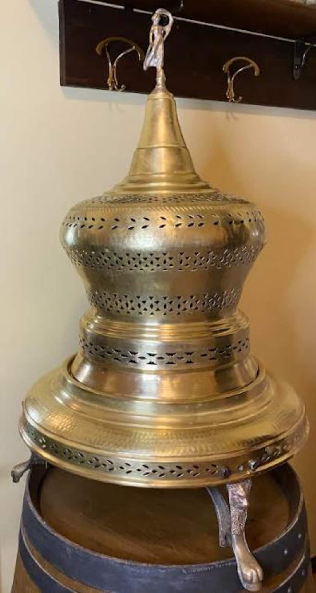 Antique Brazier (mangal) a Type of Traditional Brass Brazier . - Etsy UK
