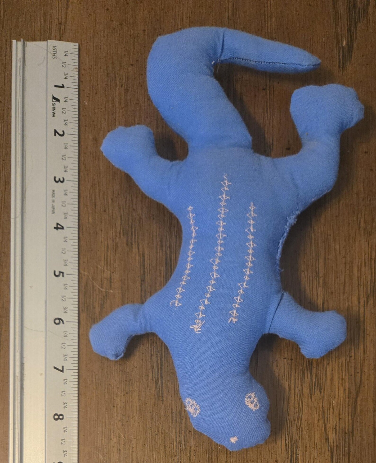 Stuffed Lizard 100% Cotton Cloth - Etsy