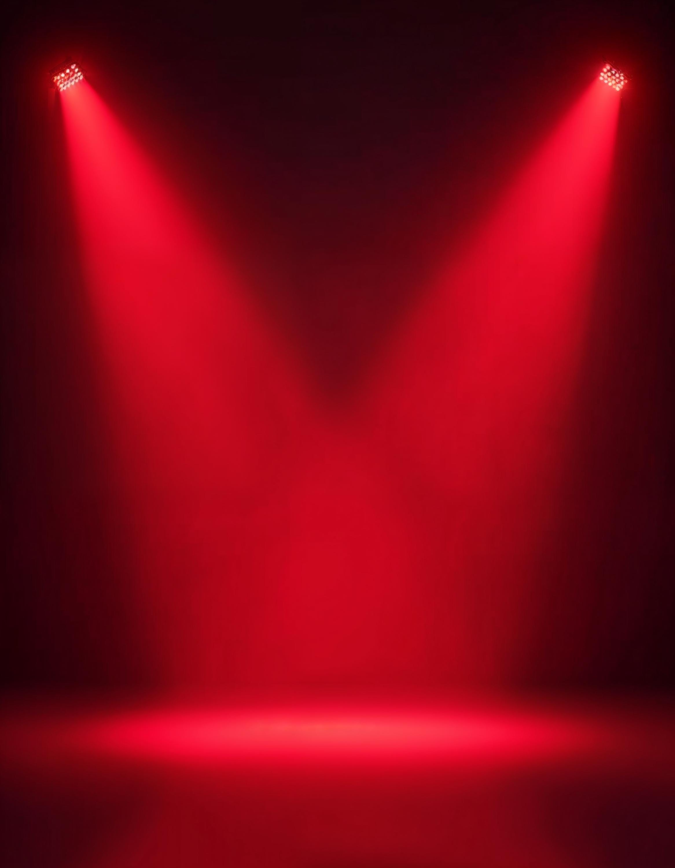 Red Spotlight Photography Backdrop: Theater Lighting Overlays (digital ...