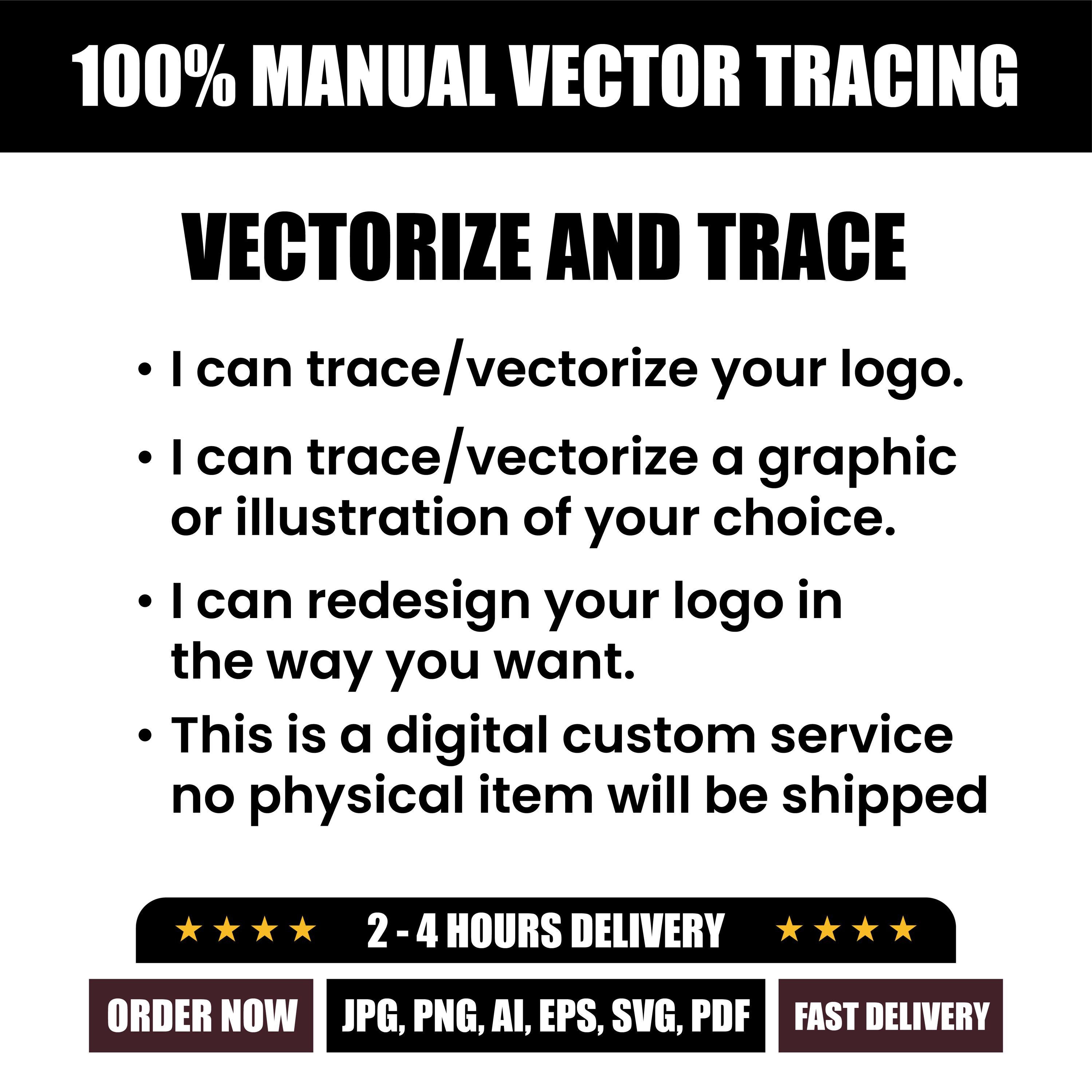 Custom Vector Tracing, Logo Tracing, Tracing Images, Convert to Vector ...