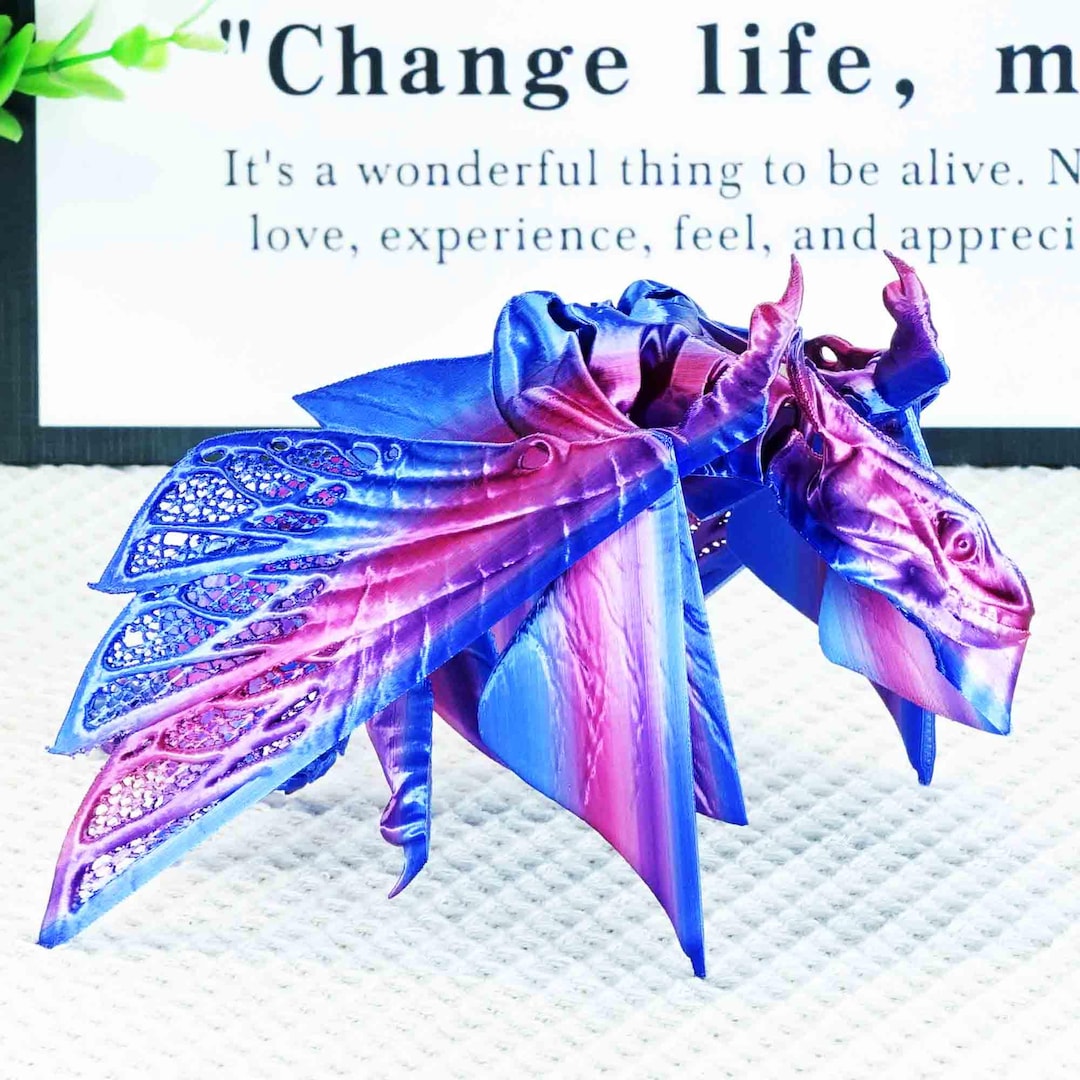 Ikran Banshee Dragon From Avatar - 3D Printed Articulated Desk Toy ...