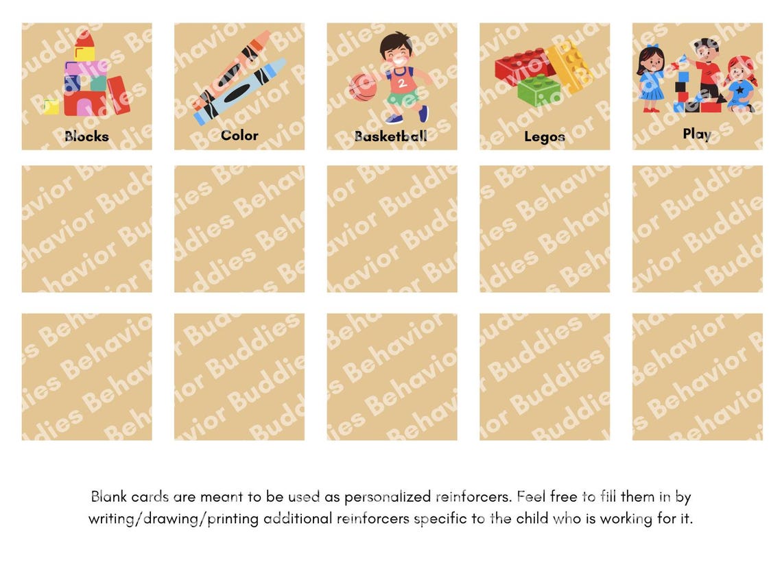 Bluey Token Board - Etsy