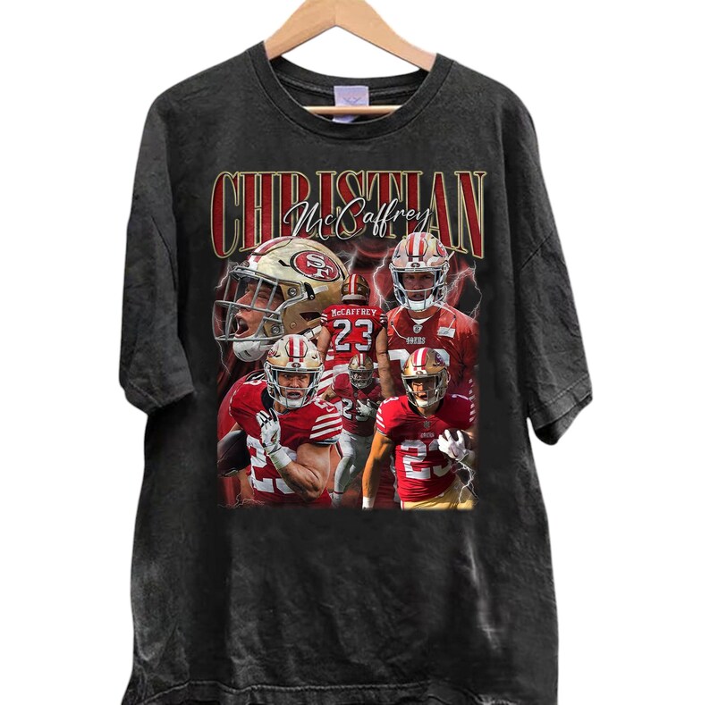 Christian Mccaffrey Png Svg, T-shirt Design Digital File, 300 DPI ,PNG ...